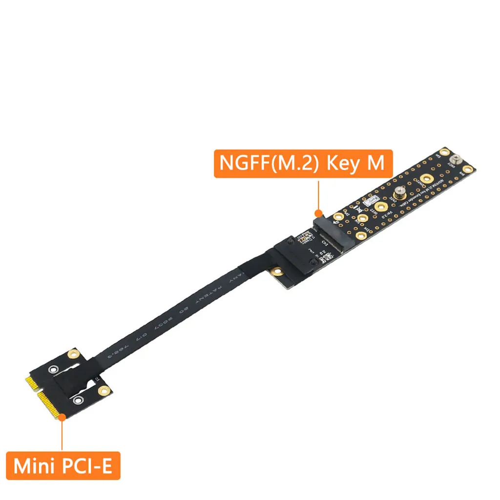 Mini-PCIe-Male-mPcie-to-Key-M-Female-Adapter-Mini-PCI-E-to-For-NVME ...