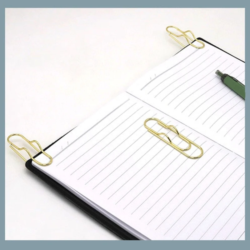 Papírklipek Papírjavító Klipek Toll Tartó Notebook Könyv Pin Folyóirat ...