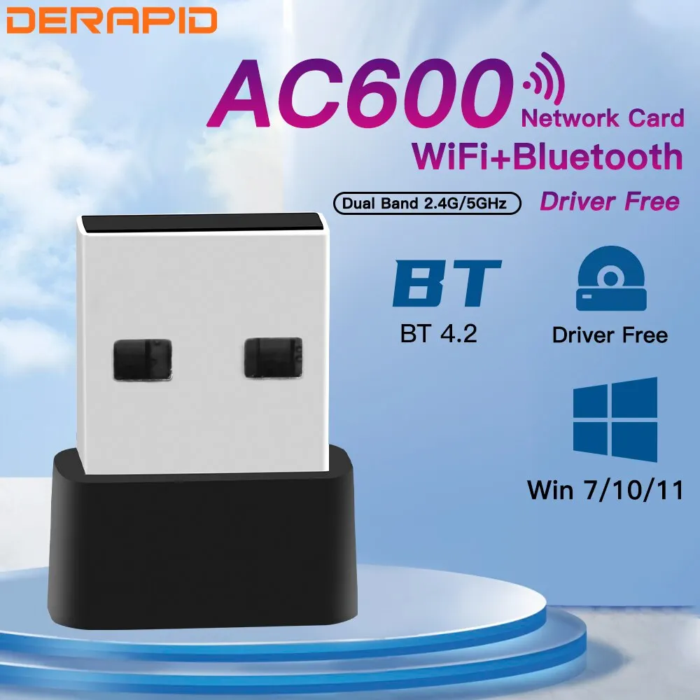 WiFi-USB-Adapter-Dual-Band-AC600-Wireless-Bluetooth-4-2-Dongle-Wi-Fi ...