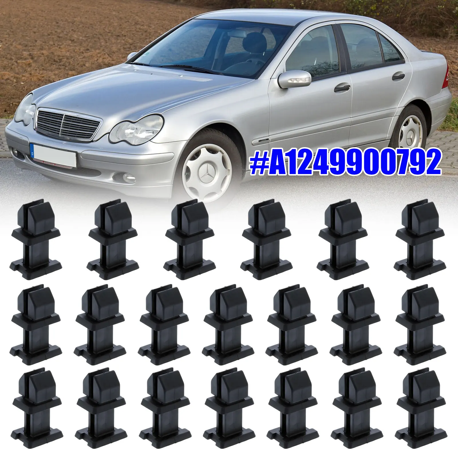Interior Trim Clips Trunk Trim Scuff Plate Push Rivet Retainer ...
