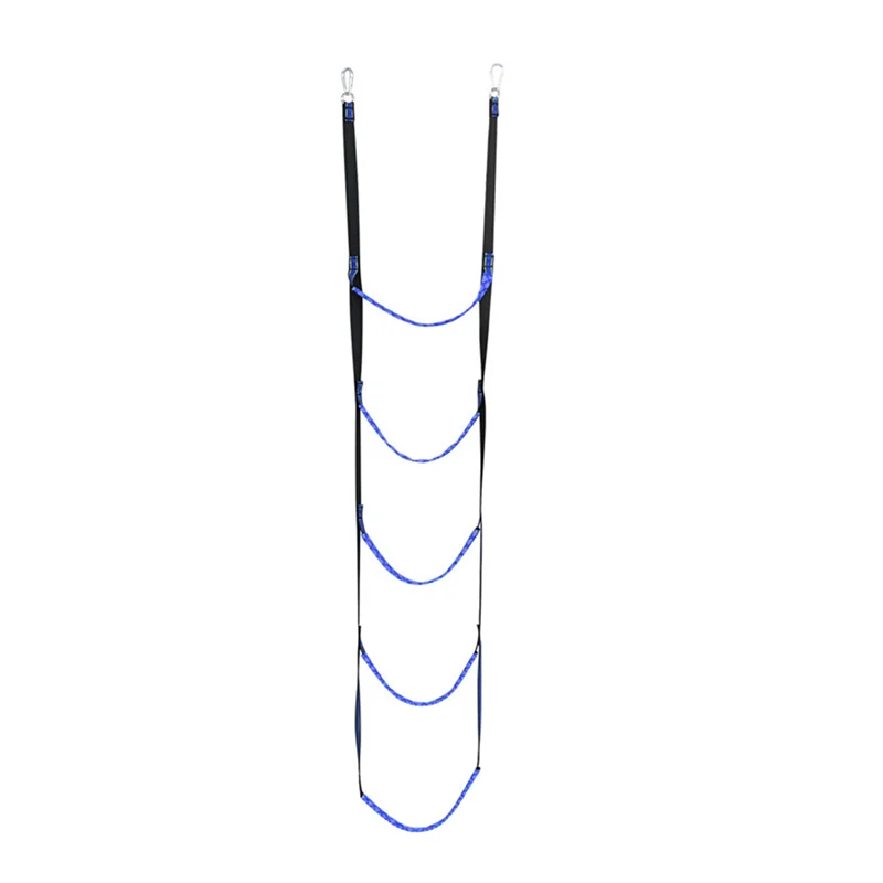 5-Step-Boat-Rope-Ladder-Boat-Rope-Ladder-Extension-Assist-Boat-Folding ...