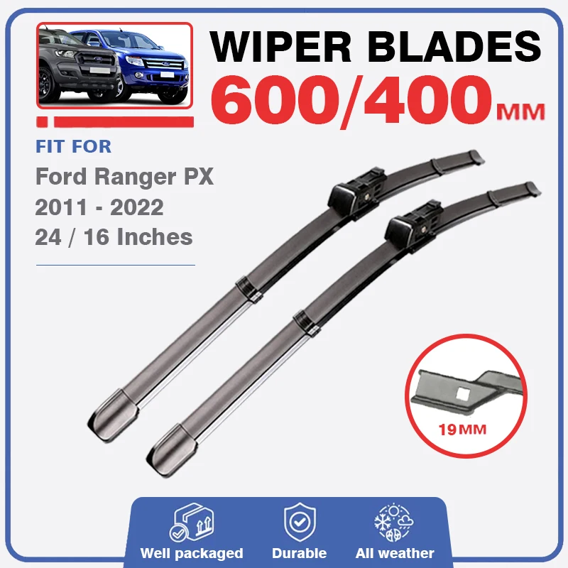 Front-Wiper-Blades-Set-For-Ford-Ranger-PX-2011-2022-PX1-PX2-PX3 ...