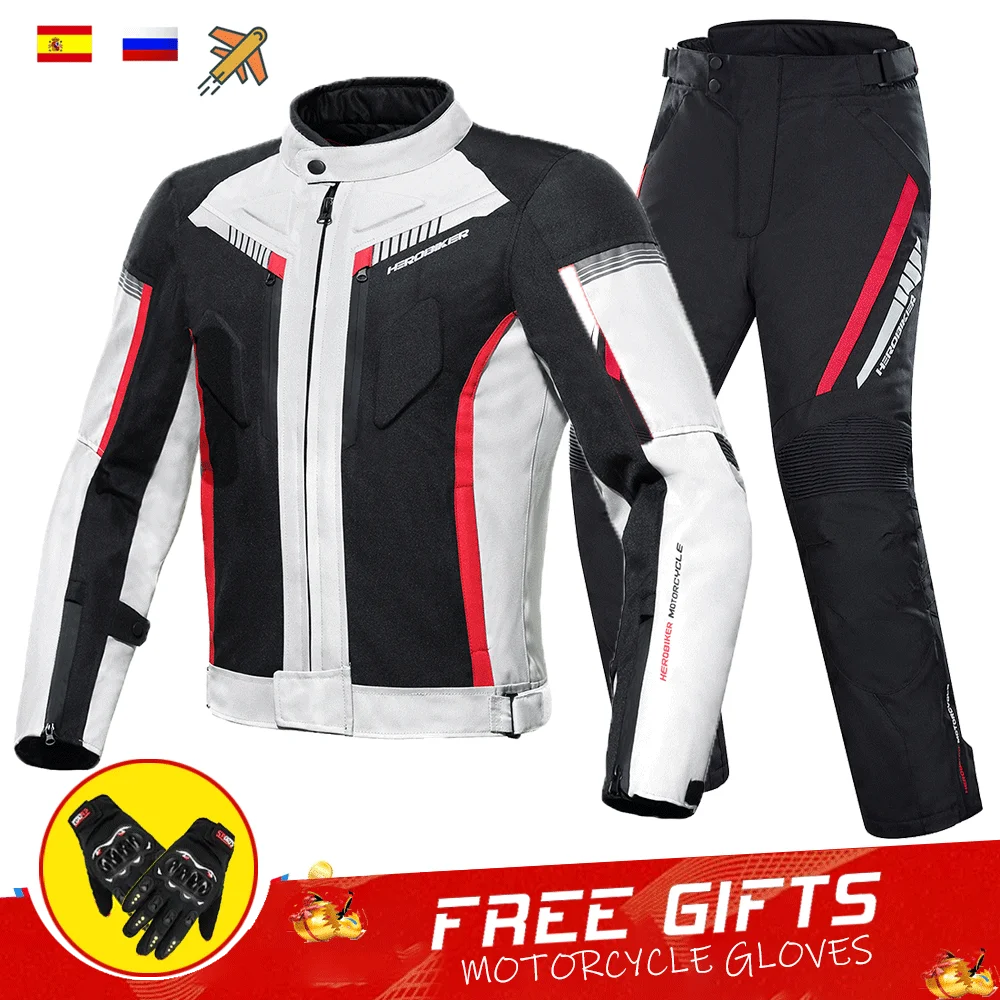 Motorcycle-Jacket-Pants-Suit-Waterproof-Motocross-Jacket-Cold-proof ...