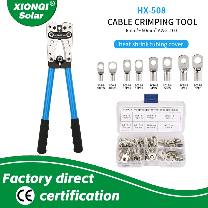 Crimping-Pliers-new-Tube-Terminal-Crimper-Hex-Crimp-Tool-Multitool-Battery-Cable-Lug-Cable-Hand ...