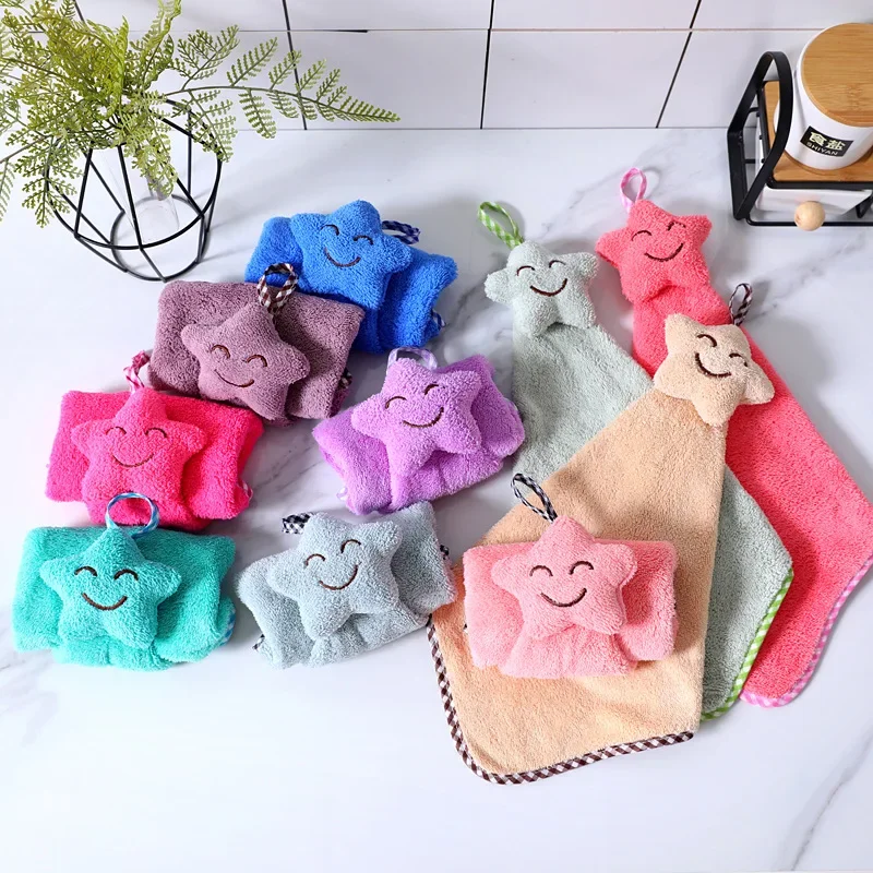 3pcs-of-Bathroom-coral-velvet-thickened-cartoon-starfish-strong ...
