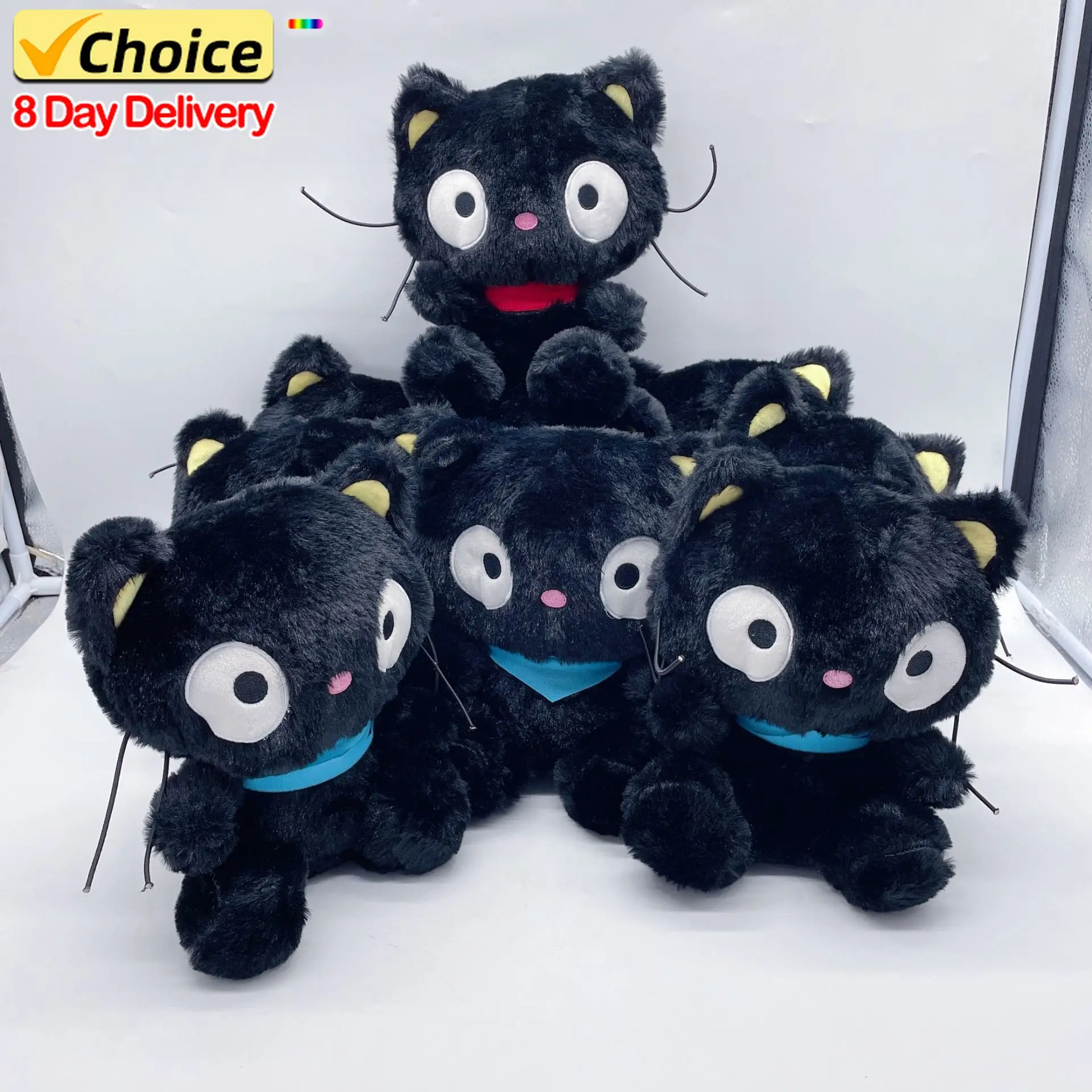 10Pcs-New-Kawaii-Chococat-Plush-Chocolate-Cat-Cute-Plush-Doll-Toy ...