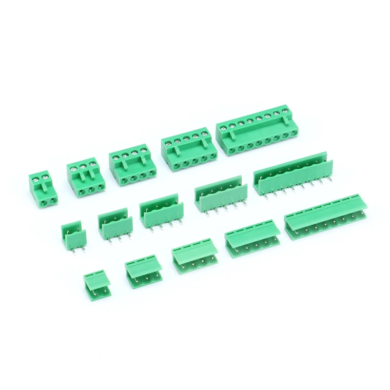 8 Position Terminal Block 6-Pin Pluggable Terminal Block - 5.08mm Pitch ...