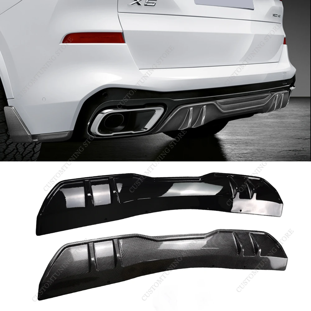 M-Performance-Style-Rear-Bumper-Splitter-Lip-Rear-Diffuser-For-Bmw-X5 ...