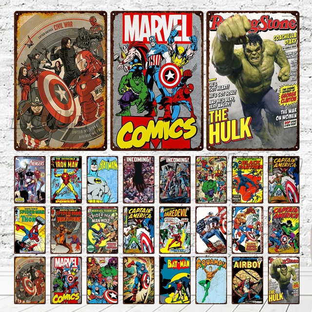 Vintage Marvel Posters