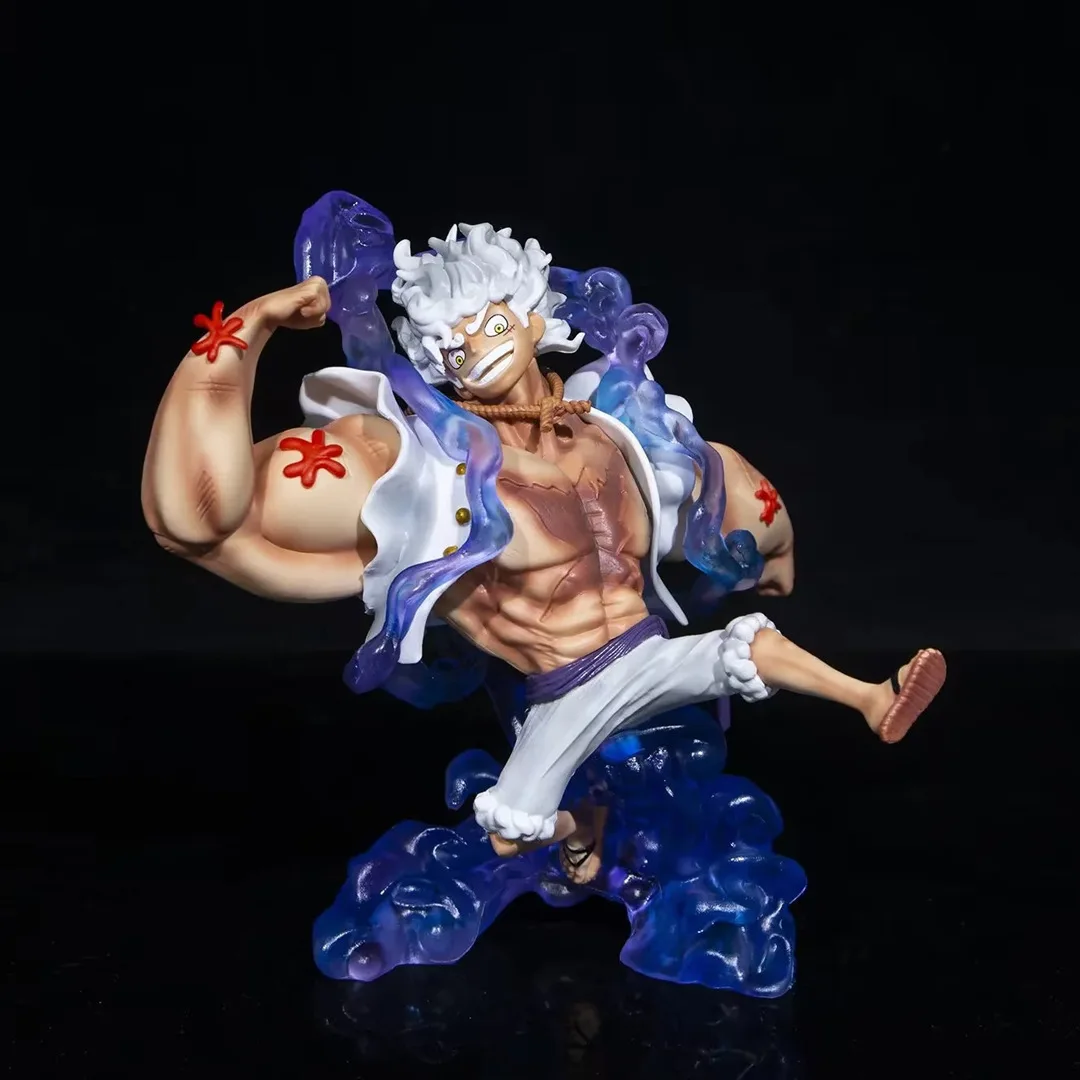 Luffy Gear 5 Figure Anime One Piece Sun God Luffy Multiform Action ...