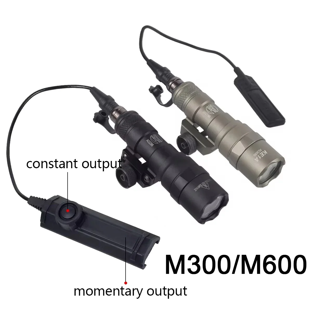 Surefire-LOGO-M600C-M600-M300-Tactical-Weapon-Light-Airsoft-Powerful ...