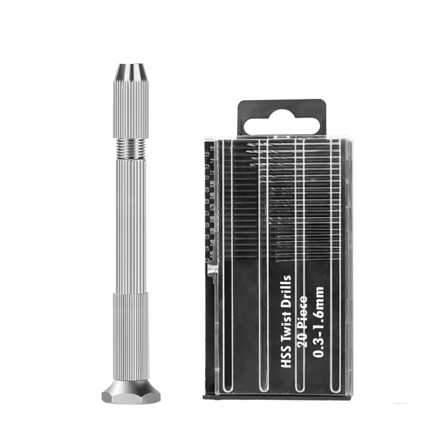 Forstner Bit KATUR Micro Hand Drill Set - 11-Piece Precision Drill Bits ...