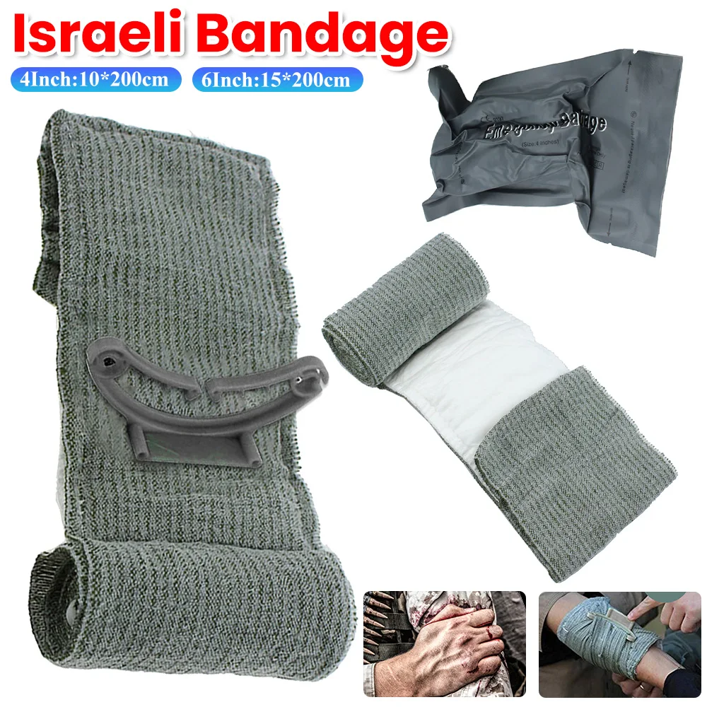 Israeli-Bandage-4-6in-Wound-Dressing-Emergency-israel-Bandage-Combat ...
