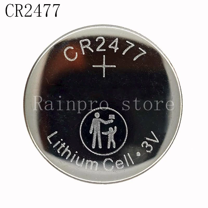 5PCS/LOT CR2477 2477 3V Button Battery Lithium Battery Large Capacity ...