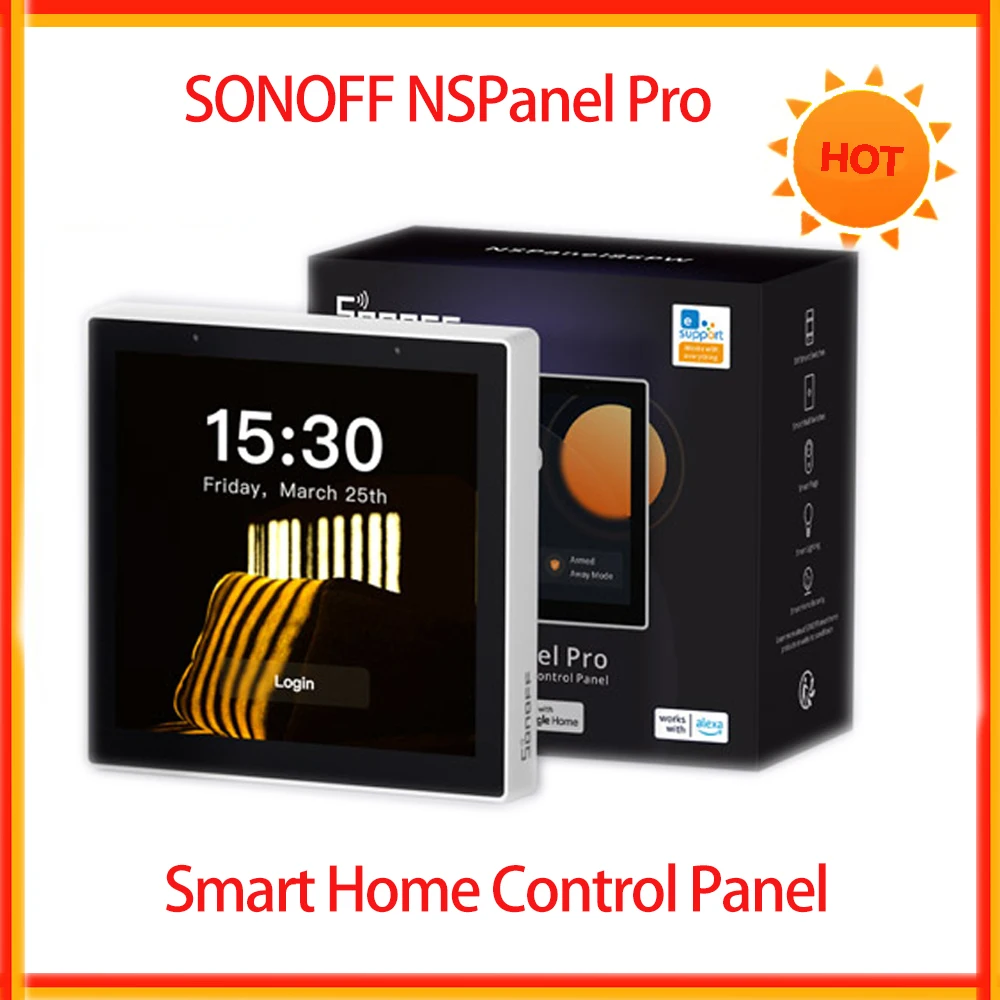 Sonoff NSPanel Pro Smart Home Control Panel Zigbee Gateway, 03/11/2024