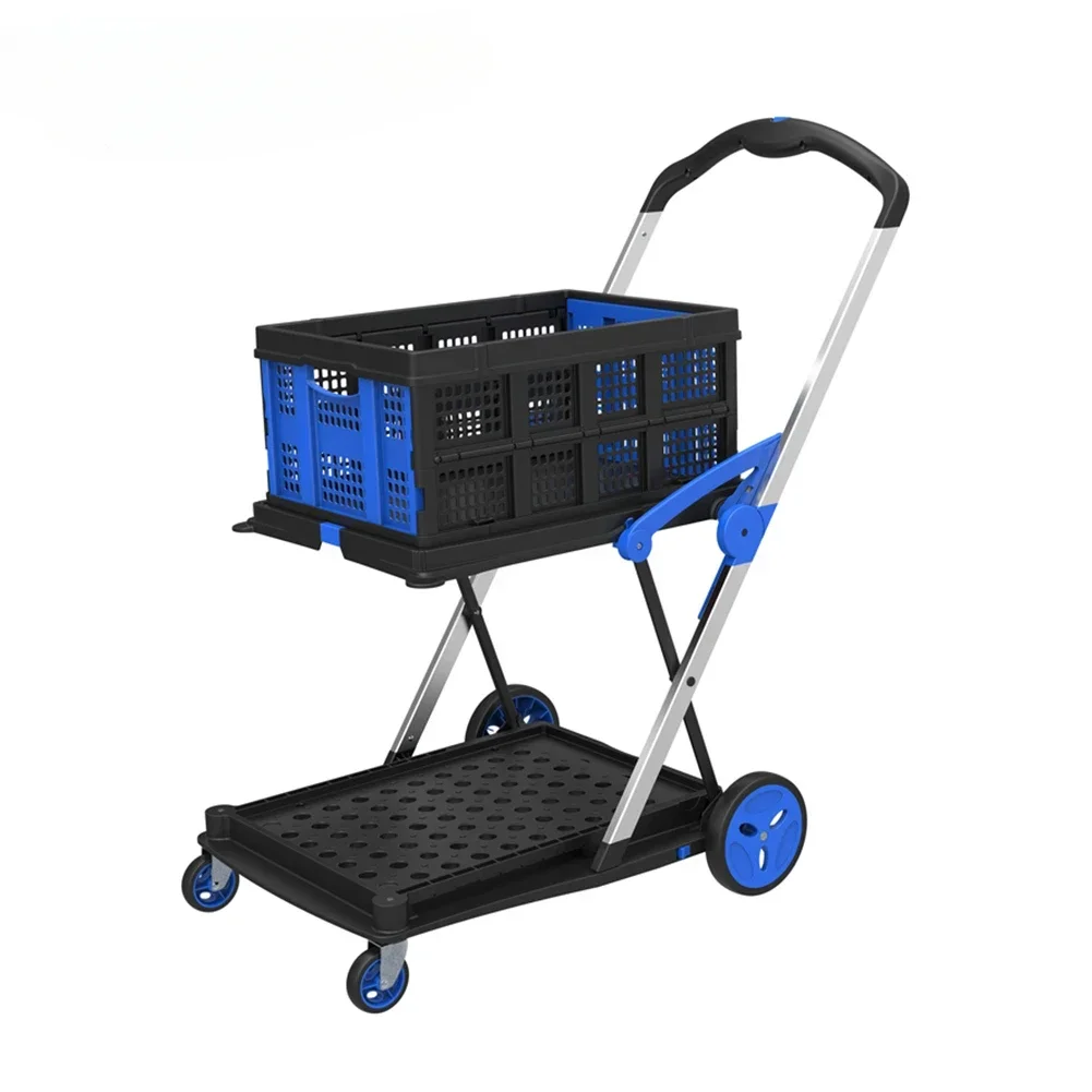 New-Product-Plastic-Collapsible-Portable-Folding-Two-Layers-Supermarket ...
