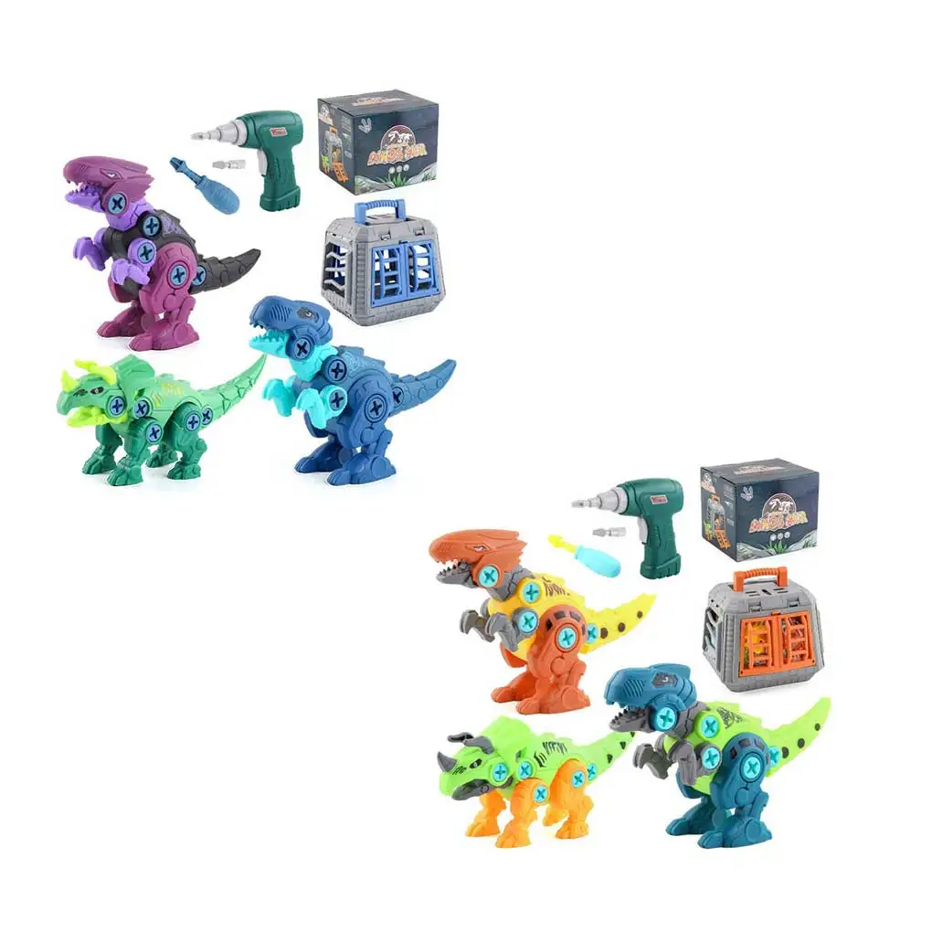 Children Animal Assembly Toy Handicraft Kid Screw Combination Brain ...