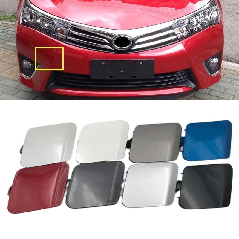 Car-Front-Bumper-Towing-Hook-Eye-Cap-Cover-For-Toyota-Corolla-2014-2017 ...