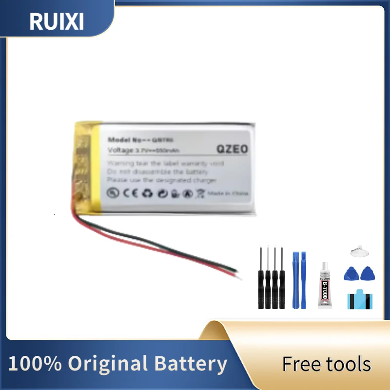 RUIXI Replacement Battery For FIIO UBTR μBTR BTR3 BTR3K BTR5 BTR15 ...