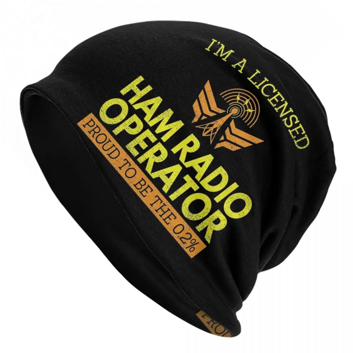 Winter-Bonnet-Hat-Licensed-Ham-Radio-Operator-Merch-Bonnet-Hats-Knitted ...