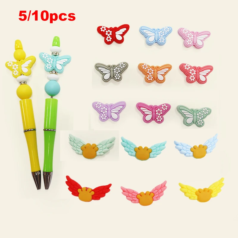 Cuentas-espaciadoras-de-goma-sueltas-para-pulseras-collar-agujas-de ...