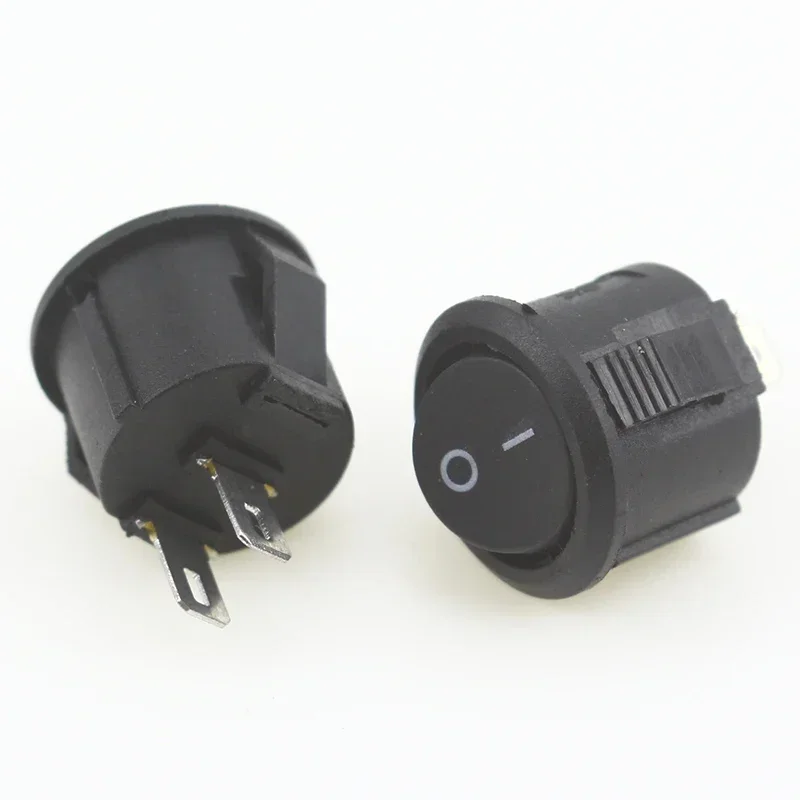 5pcs-10pcs-16mm-Diameter-Small-Round-Boat-Rocker-Switches-Black-Mini ...