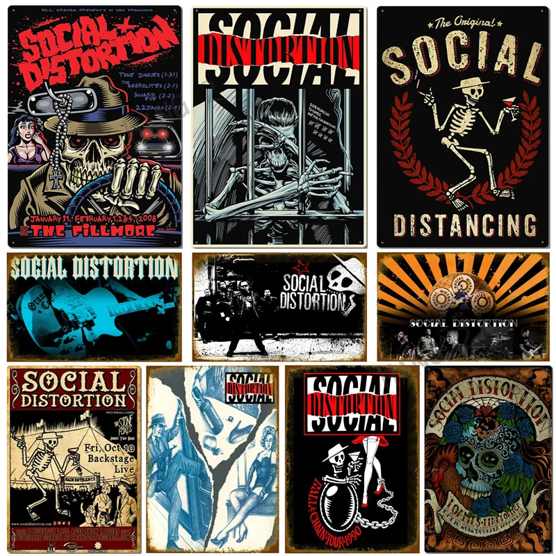 Social Distortion Poster