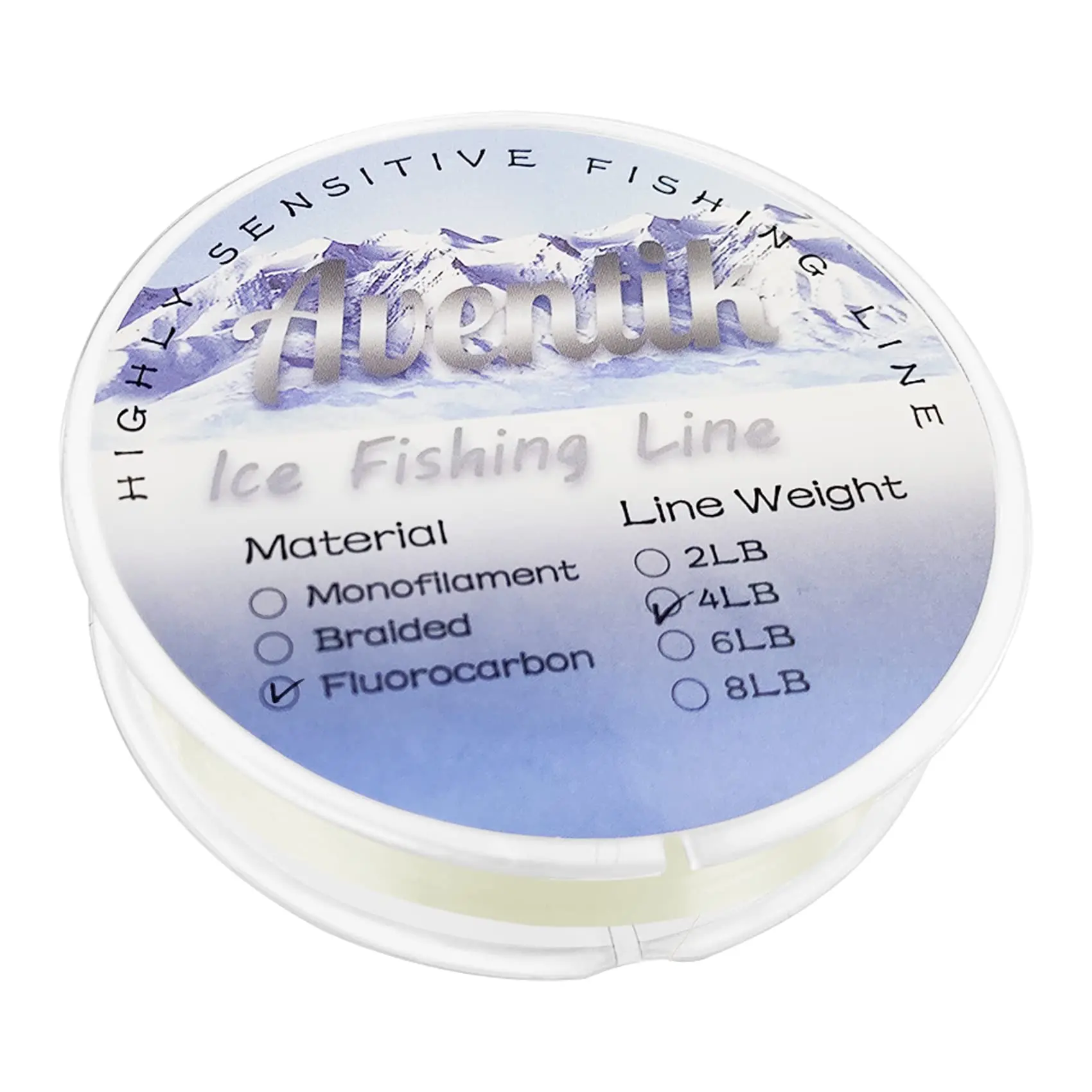 Mono Ice Build: The Ultimate Braided Ice Fishing Line for Cold-Weather ...