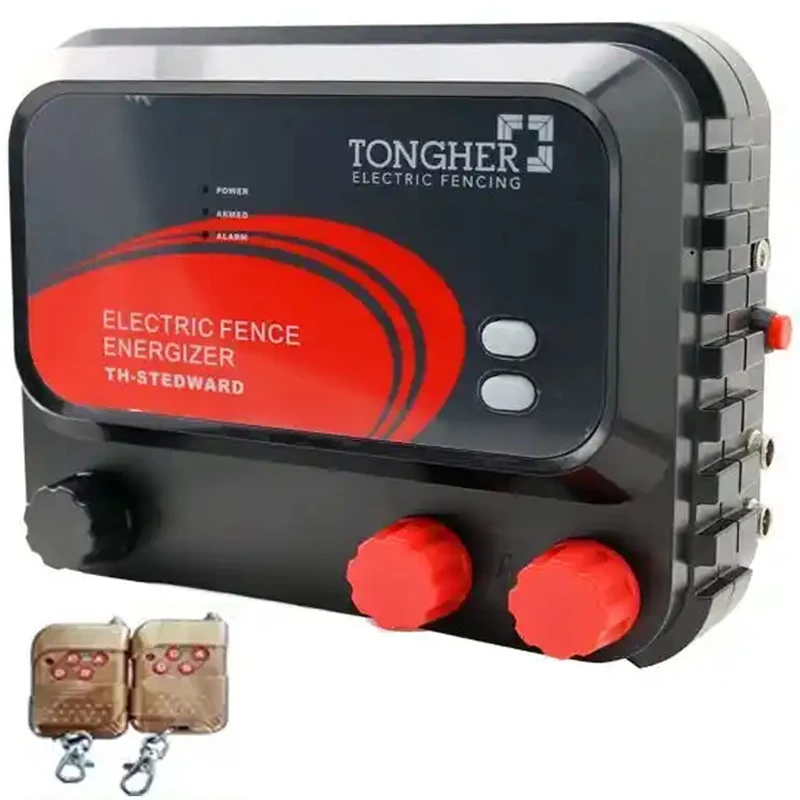 2-Joules-Alarm-Voltage-Electric-Fence-Energizer-High-Power-Low ...