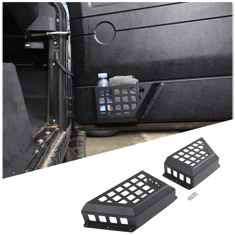 Aluminum Alloy Car Door Storage Basket Organize Storage Basket For Land ...