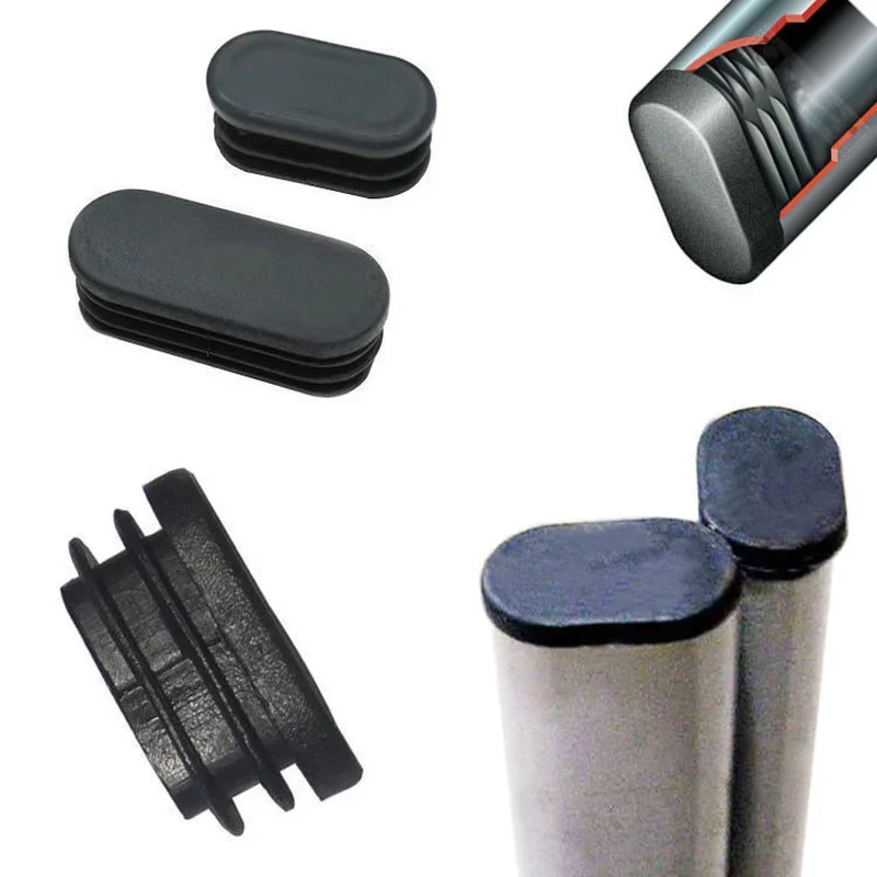 4pcs-Plastic-tube-Insert-Plugs-pipe-Cover-chair-Leg-caps-table-foot-pad ...