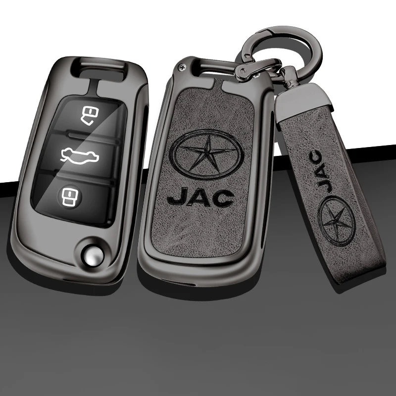 Zinc Alloy Car Key Case Cover for Jac Ruifeng M3 M4 M5 S3 Shuailing T6 ...