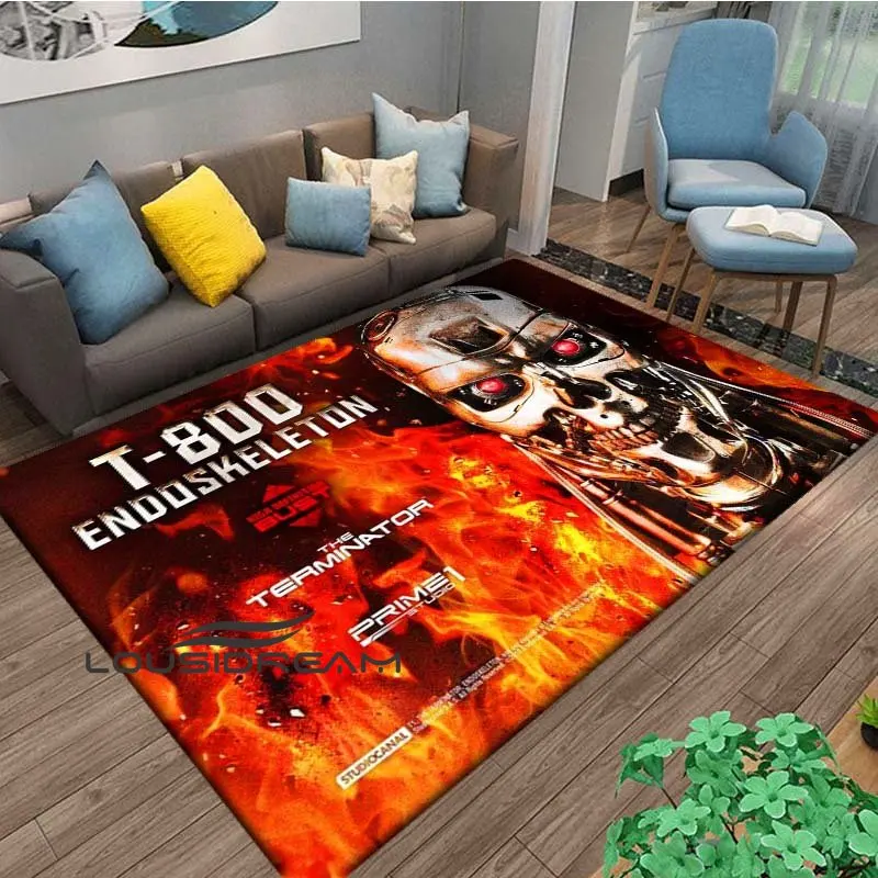 The-Terminator-Robot-T800-Carpet-Non-Slip-Carpet-Door-Cover-Children-s ...