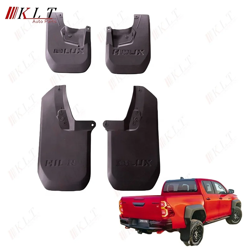 KLT-Mudflap-For-toyo-ta-Hilux-Vigo-Revo-Pick-Up-Mud-Flaps-Black-Splash ...