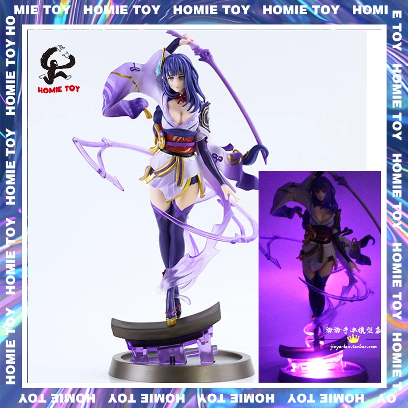 Genshin Impact Raiden Shogun Figure Beelzebul 27cm Action Anime ...