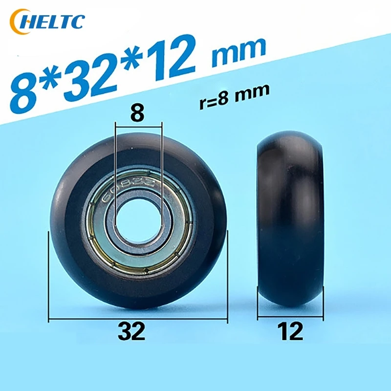 1PC-608-ZZ-8-32-12mm-608ZZ-Package-Plastic-Nylon-Wrap-POM-Line-Wire ...