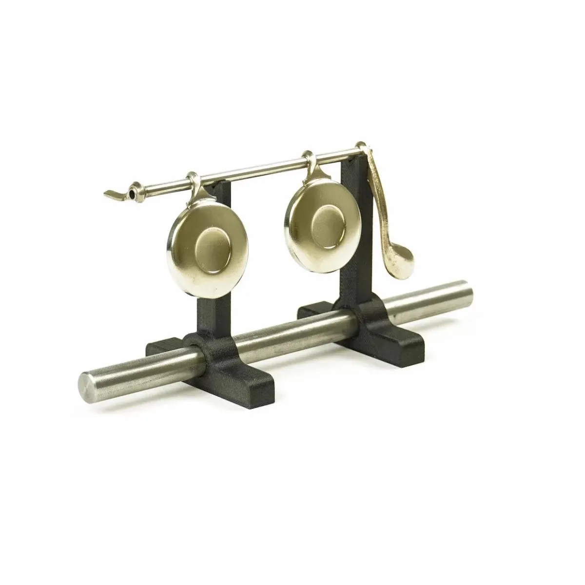 Woodwind instrument key adjustment bracket with adjustable spacing ...