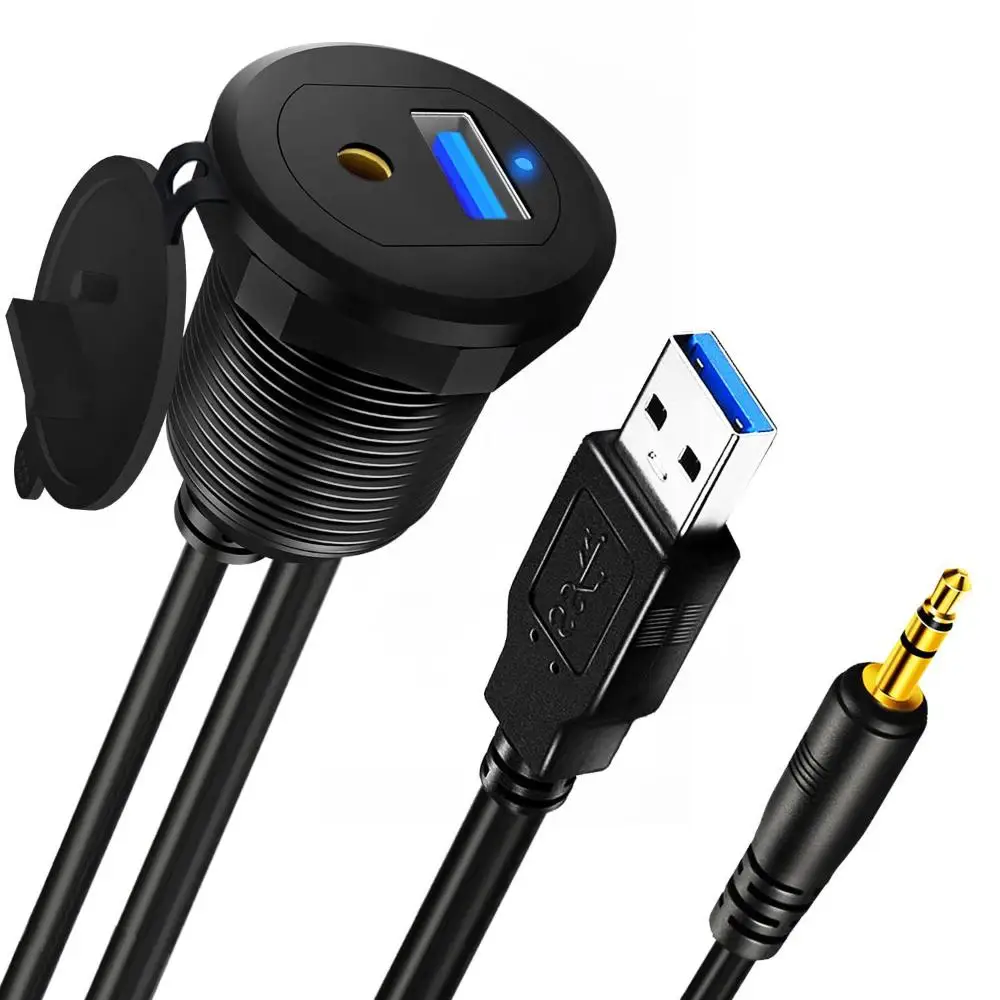 Cable-de-extensi-n-con-indicador-LED-para-motocicleta-y-barco-Alloy-de ...