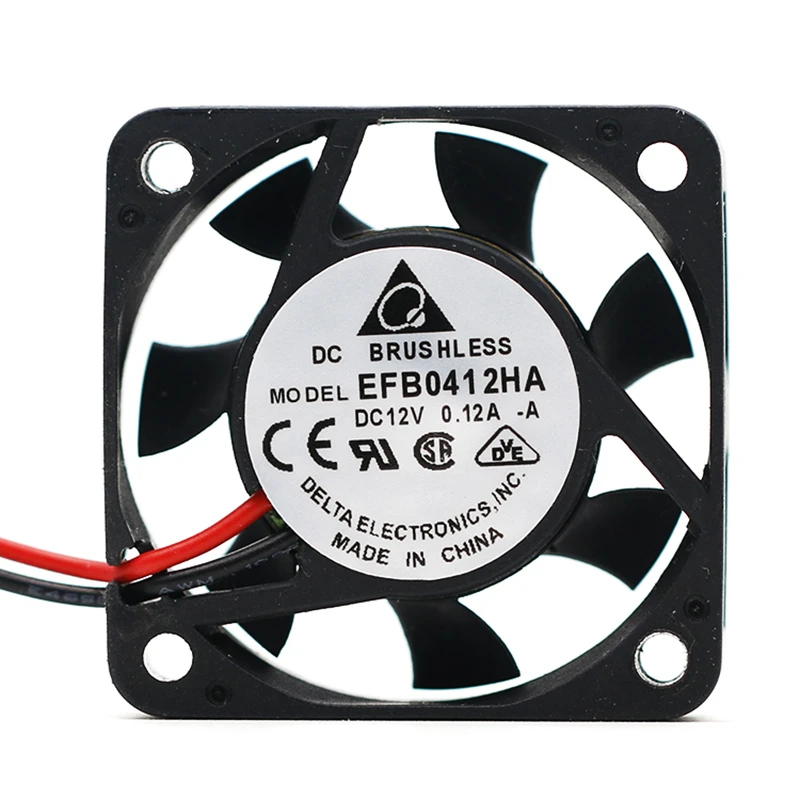 New Original Efb0412ha Dc12v 0.12a 4010 4cm Ball Bearing Chassis Cpu ...