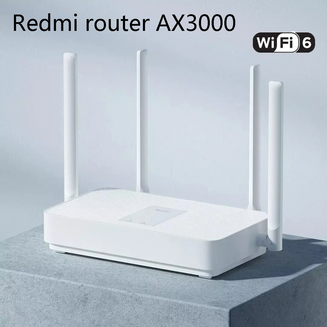 XIAOMI Roteador WIFI Redmi AX3000 Roteador wifi6 160MHz Alta largura de ...