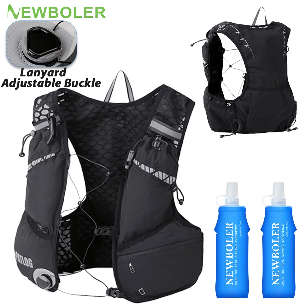 8L Breathable Hydration Vest Trail Running Backpacks Lightweight ...