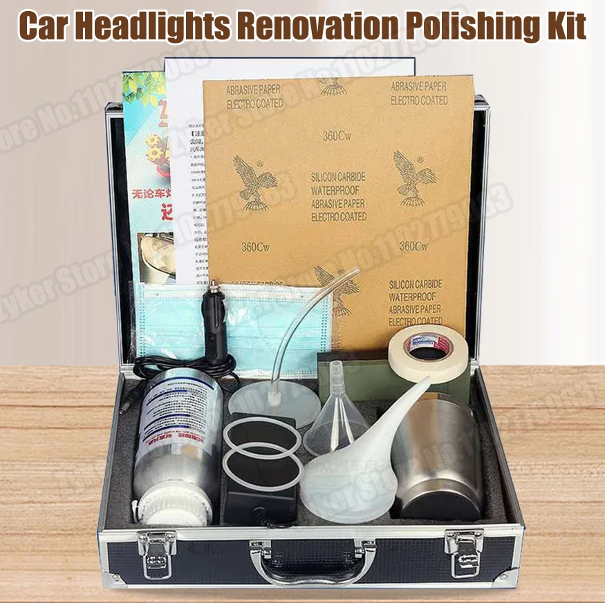 Car-Headlight-Polish-Restoration-Kit-Car-Headlamp-Repair-Renovation-Kit ...