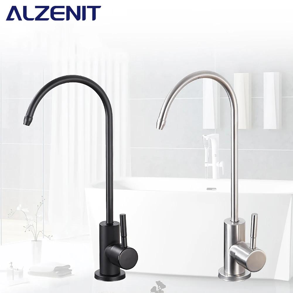 Water Filter Faucet Stainless Steel Straight Drinker Tap For Sink ...