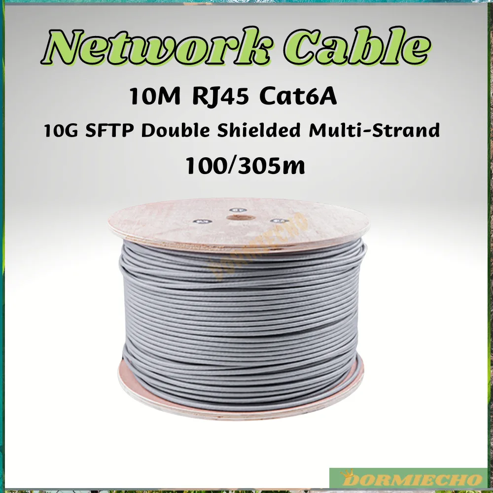 High-Quality-Durable-100-305M-Cat6A-Patch-Cord-Ethernet-Lan-Cables-10G ...
