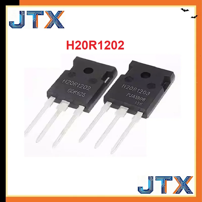 5 SZT./LOT Tranzystor elektromagnetyczny TO-3P H20R1202 H20R1203 ...