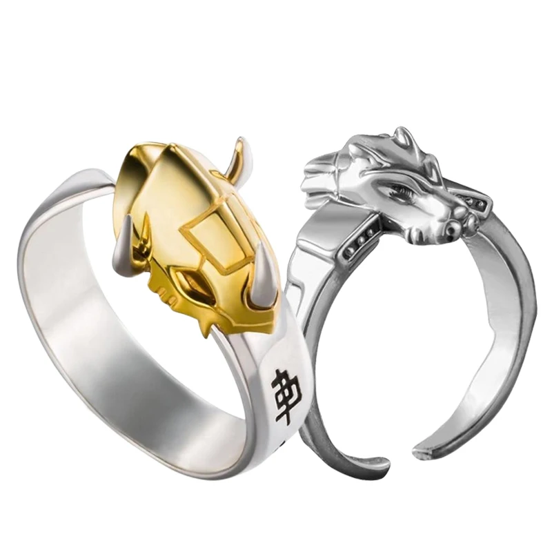 Anillo-de-monstruo-Digital-de-Anime-Digimon-Unisex-ngel-Angewomon ...