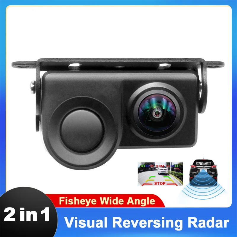 Waterproof-170-Radar-Reversing-Parking-Car-Rear-View-Camera-HD ...