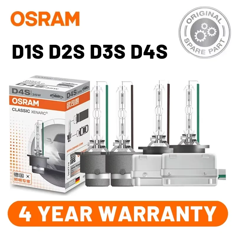 OSRAM D1S D2S D3S D4S D8S D2R D 66140 66240 66340 66440 CLC CLASSIC ...