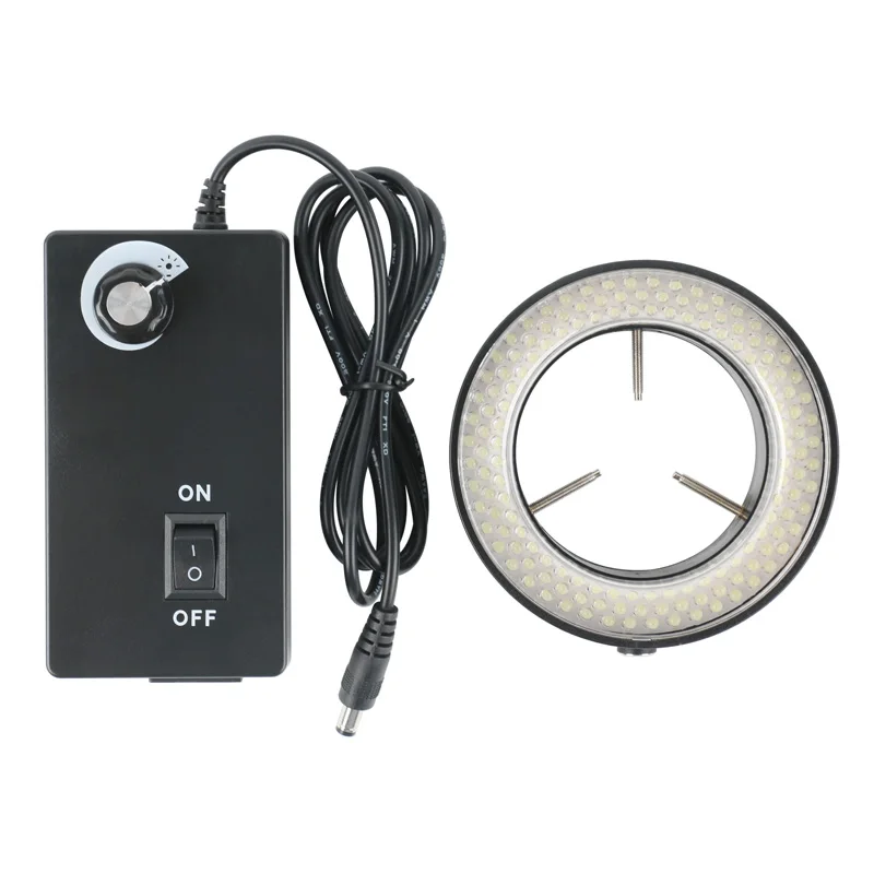 Adjustable 144 60 LED Ring Light Lamp 6500K 90V 240V For Industrial ...