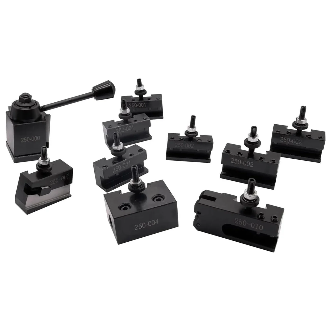 10Pcs-OXA-Wedge-Type-Quick-Change-Tool-Post-250-000-Set-Plus-2-extra ...